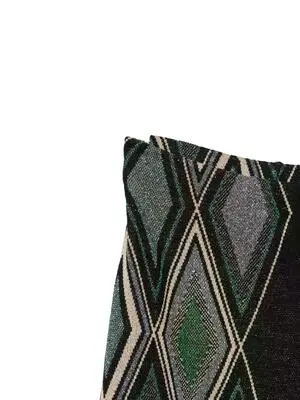 CIRCUS HOTEL Argyle-pattern Palazzo Pants