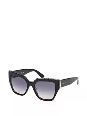 Guess Lace-detail Cat-eye Sunglasses