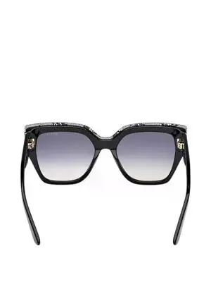 Guess Lace-detail Cat-eye Sunglasses