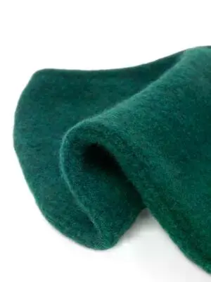 Maje Yak Blend Balaclava - Green