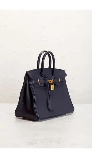 FWRD RENEW Hermes Togo Birkin 25 Handbag