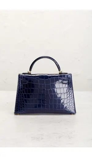 FWRD RENEW Hermes Alligator Kelly 20 Sellier Handbag