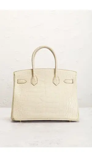 FWRD RENEW Hermes Matte Alligator Birkin 30 Handbag