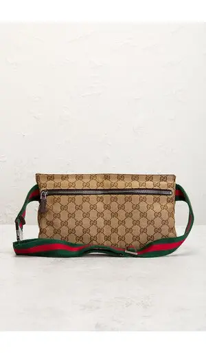 FWRD RENEW Gucci Double Pocket Belt Bag