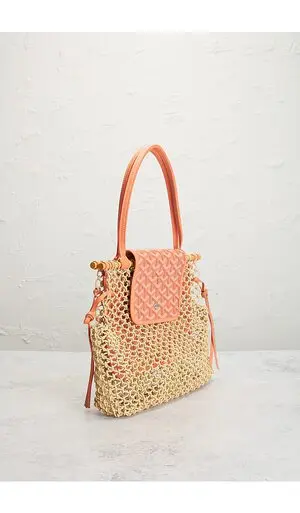 FWRD RENEW Goyard Raffia Aligre Tote Bag