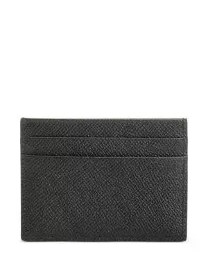 Dolce & Gabbana Calfskin Card Holder With Branded Plate