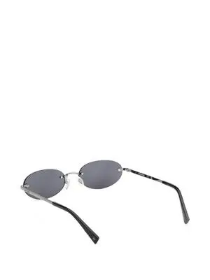 Guess Iris Star-detail Rimless Sunglasses