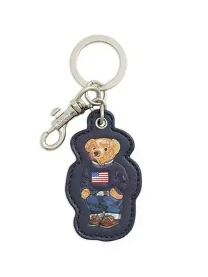 Polo Ralph Lauren Polo Bear Leather Keyring