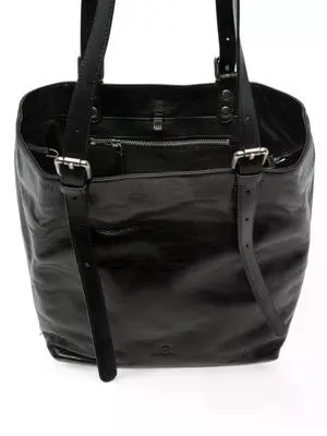 AUTENTICA 504 Galatea Pebbled-leather Shoulder Bag