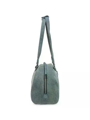 DIESEL® 1dr Dome-shoulder Bag In Denim With Oval D Logo