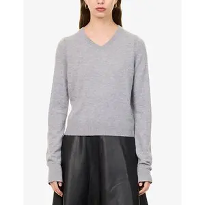 Dissh Livia V-neck Knitted Merino Wool Jumper