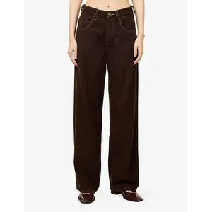 UMA WANG Phyllis Straight-leg Wool-blend Trousers