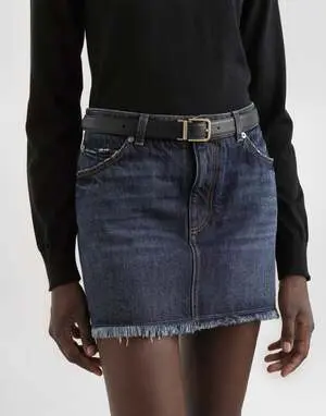 Dolce & Gabbana Denim Miniskirt