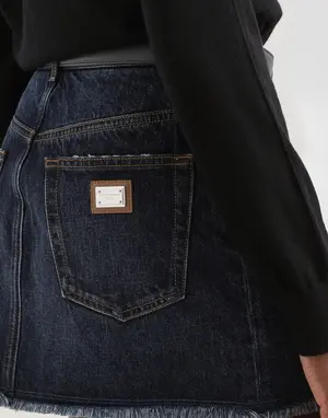 Dolce & Gabbana Denim Miniskirt