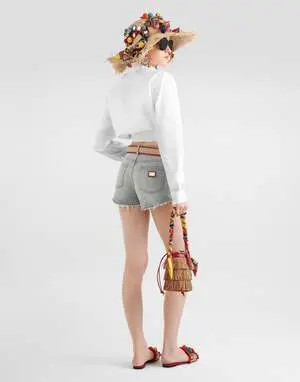 Dolce & Gabbana Denim Shorts Denim And Jeans Multi-colored