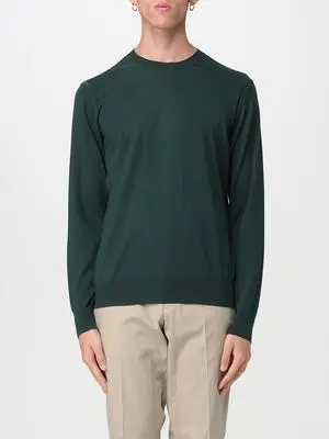 PAOLO PECORA Fine Knit Crew Neck Jumper - Green