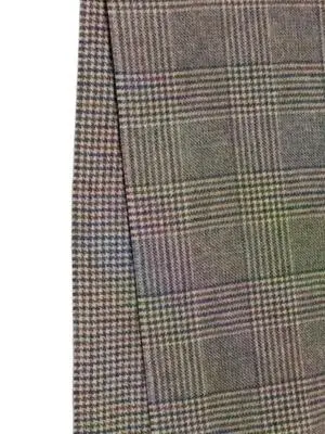 Barbour Prince Of Wales Check Fringed Scarf