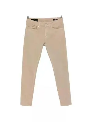 DONDUP Logo-plaque Slim-fit Jeans