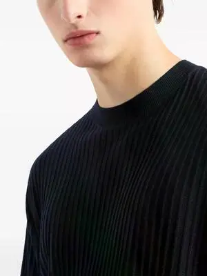 Emporio Armani Ribbed-knit Sweater