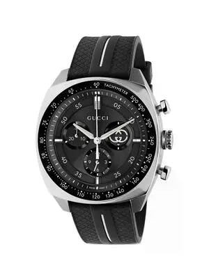 Gucci Interlocking Watch, 41mm - Black