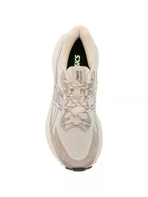 Asics Blazeblast Mesh-panelled Logo-print Sneakers - Neutrals
