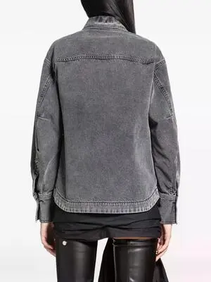 Attico Eliza Asymmetric-hem Shirt