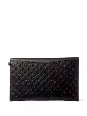 JIMMY CHOO Jc Logo Envelope Clutch Bag