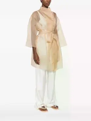 Antonelli Firenze Gustav Sheer Belted Jacket