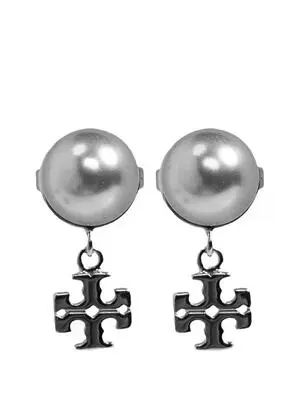 Tory Burch Silver Earrings