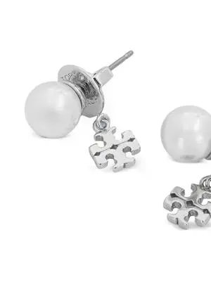 Tory Burch Silver Earrings