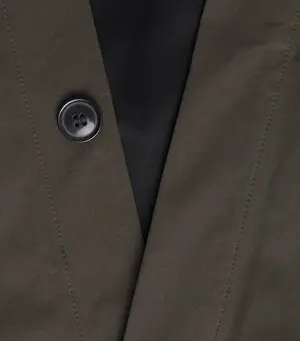 FRAME Cotton Storm-flap Trench Jacket