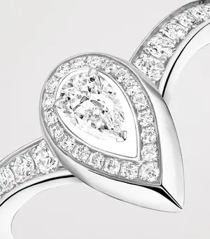 Messika Fiery White Gold And Diamond Ring