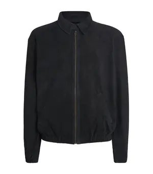 Polo Ralph Lauren Bayport Suede Jacket - Navy