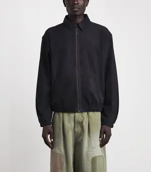 Polo Ralph Lauren Bayport Suede Jacket - Navy