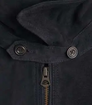Polo Ralph Lauren Bayport Suede Jacket - Navy