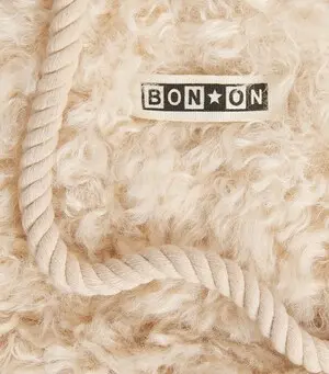BONTON Shearling Pouch Cross-body Bag