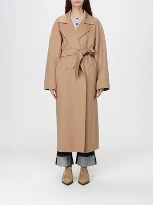Max Mara Long Wool Robe Coat