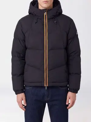 K-WAY Quill Quilted Hooded Down Jacket - Black