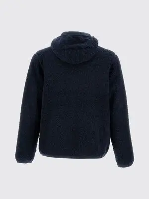 K-WAY Casual Zip-up Hooded Sweatshirt Crafted From Soft Sherpa Fleece