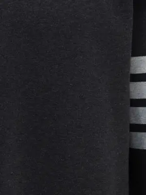 Thom Browne Striped 4-bar Cotton Sweatshirt - Grey