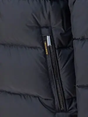 MOORER Brett Water-repellent Wool And Cashmere Down Jacket With Removable Hood