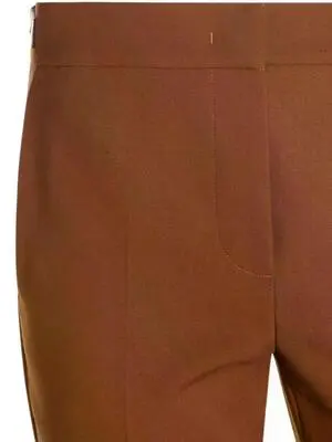 Max Mara Side-buckle Slim-fit Trousers