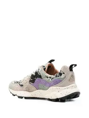FLOWER MOUNTAIN Yamano 3 Leopard-print Panelled Sneakers