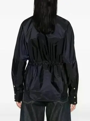 Moncler Drawstring-waist Panelled Shirt