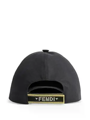 Fendi Logo-tape Baseball Cap