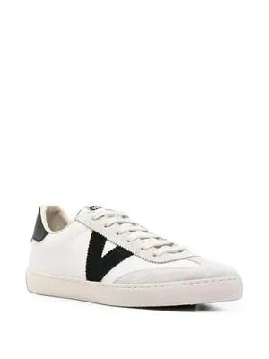 Victoria Beckham Logo-patch Panelled Sneakers - White