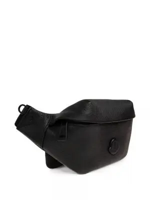 Moncler Small Durance Leather Belt Bag - Black