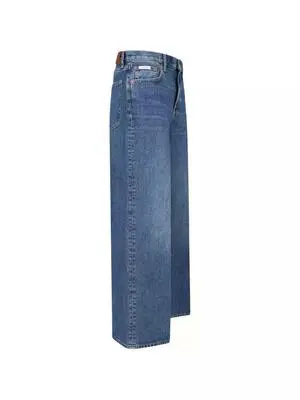 Calvin Klein Logo-patch Straight-leg Jeans