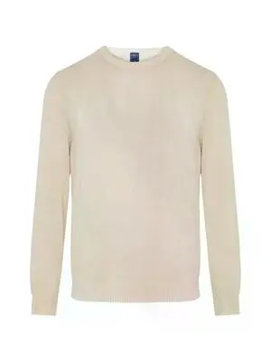 Fedeli Crew-neck Ribbed-trim Sweater