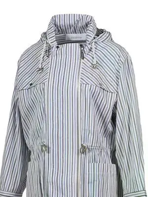 Rabanne Striped Drawstring Jacket
